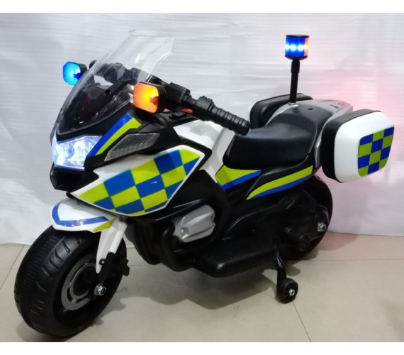 Up to 70% OFF - BUY Mini Police Bike For Kids, 6V Single Battery ...